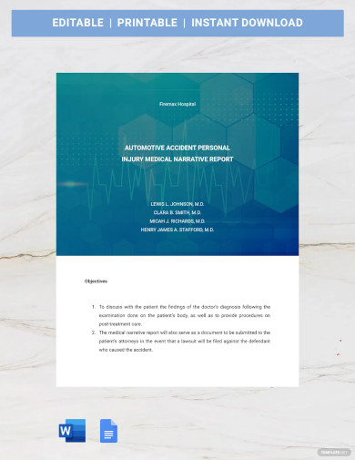 Free 42+ Medical Report Samples , Word, PDF, Photoshop, Illustrator ...