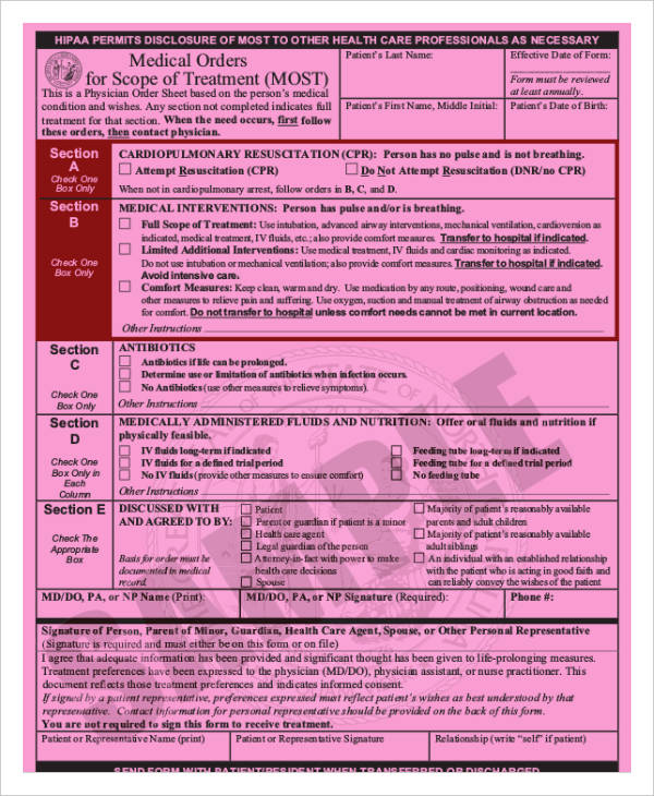 Medical Order Forms - 11+ Free Word, PDF Format Download