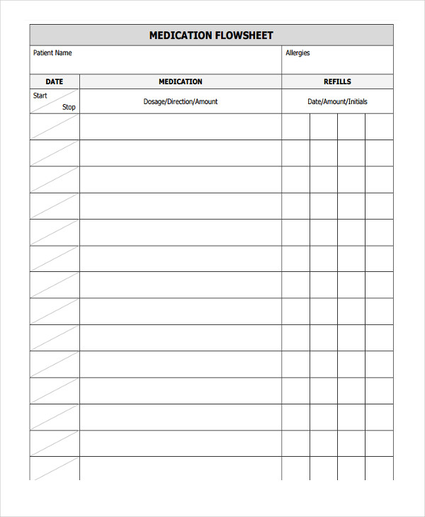 Flow Sheet Templates - 8+ Free Word, PDF Format Download