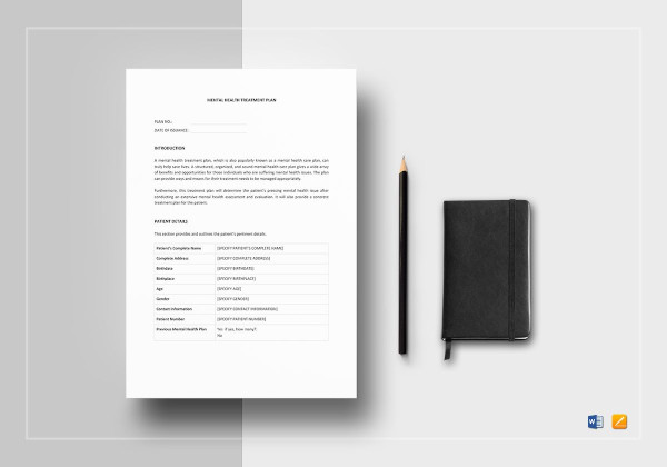 35+ Treatment Plan Templates