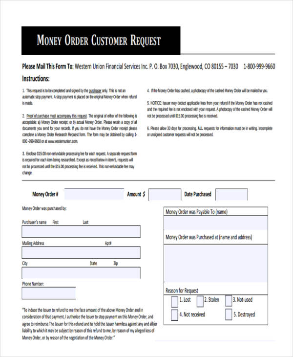 28+ Order Forms in PDF