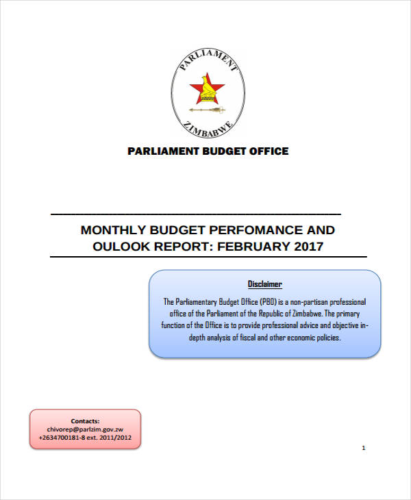 47 Monthly Report Samples Word Docs Free Premium