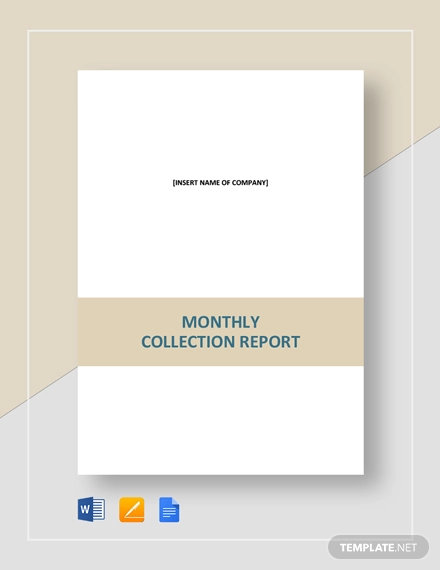 49+ Monthly Report Format Templates - Word, PDF, Google Docs, Apple Pages