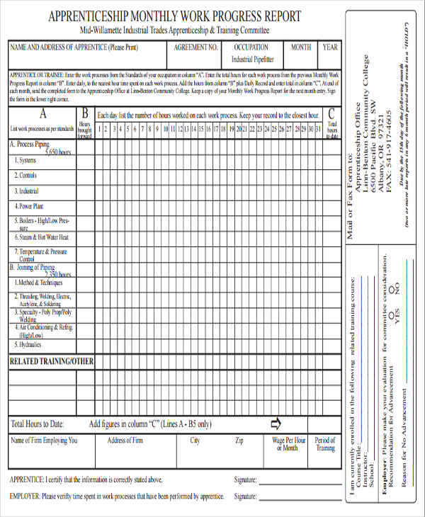 49+ Monthly Report Format Templates - Word, PDF, Google Docs, Apple Pages
