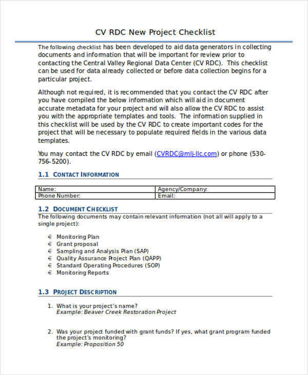 24 Checklist Templates in Word | Free & Premium Templates