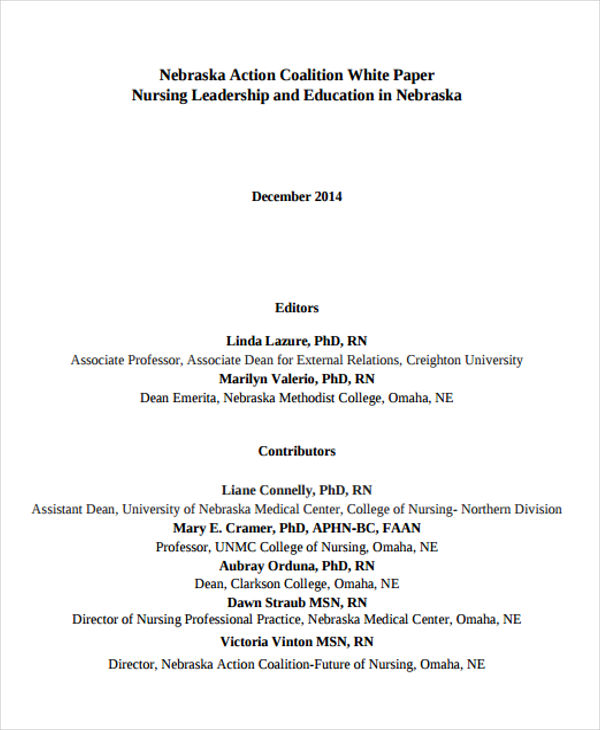 38+ White Paper Examples in MS Word | Google Docs | Apple Pages | PDF