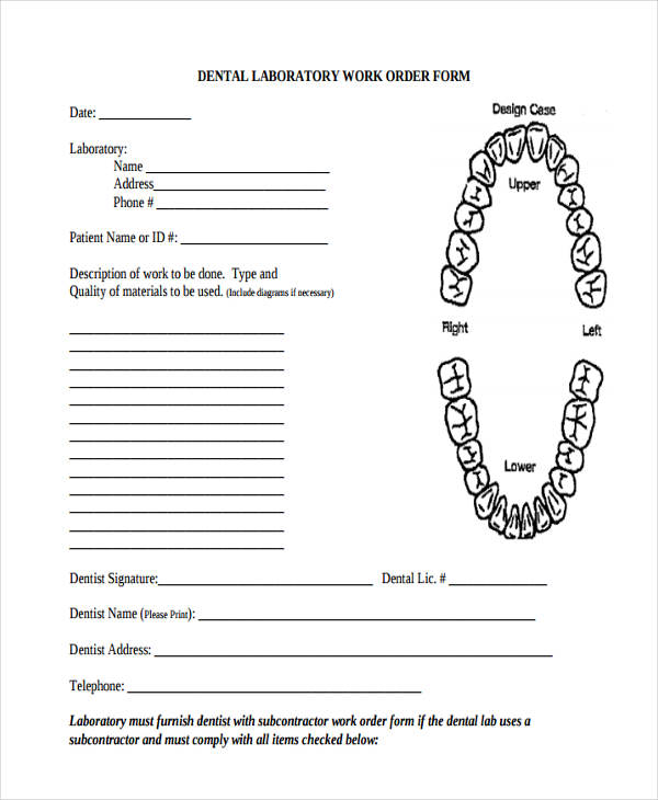 28+ Order Forms in PDF