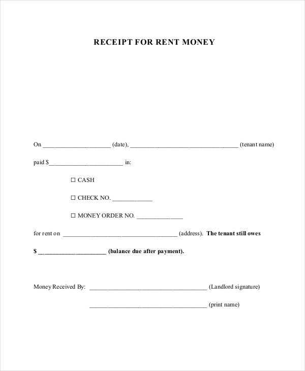 Rent Invoice Template - 12+ Free Word, PDF Format Download