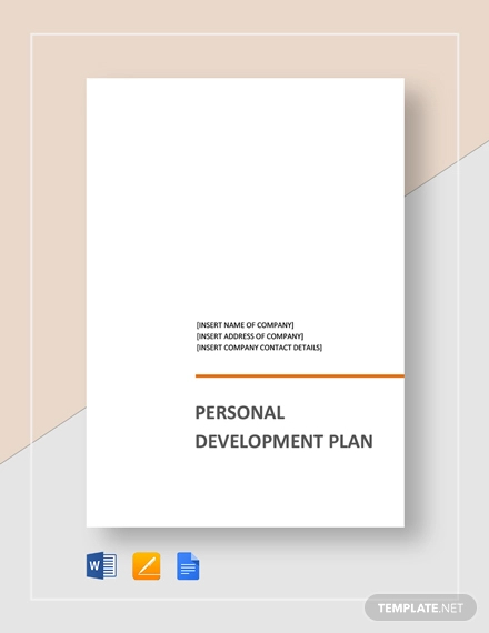 Sample Personal Development Plan Template - 8+ Free Sample, Example, Format