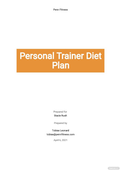 18+ Diet Plan Templates - Sample, Example Format Download