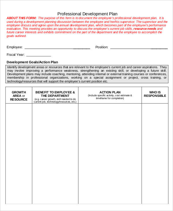Job Plan Templates - 10+ Free Samples, Examples Format Download