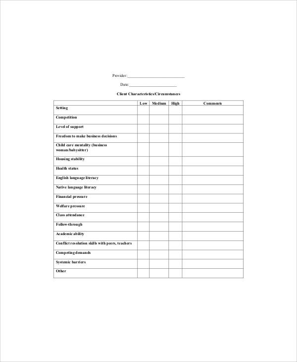32+ Assessment Forms in PDF