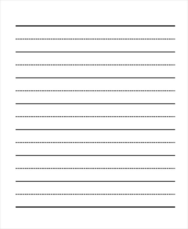 39 Printable Lined Paper Templates