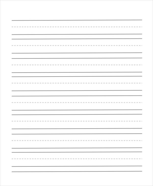 39+ Printable Lined Paper Templates