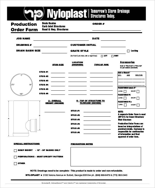 11+ Job Order Forms - Free Sample, Example Format Download