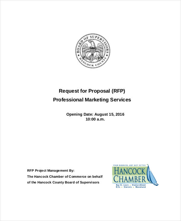 26+ Service Proposal Samples - Word, PDF, Pages