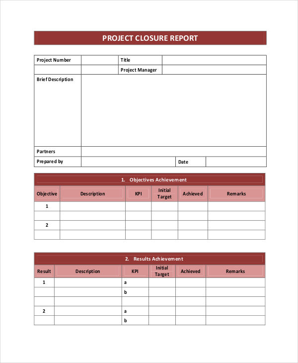 26+ Project Report Templates - Word, PDF, Docs