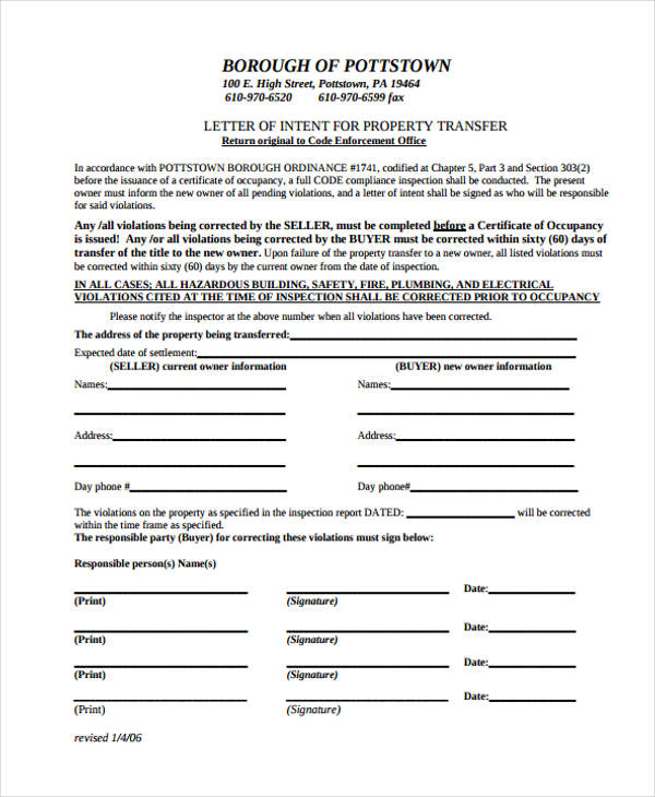 25+ Transfer Letter Samples