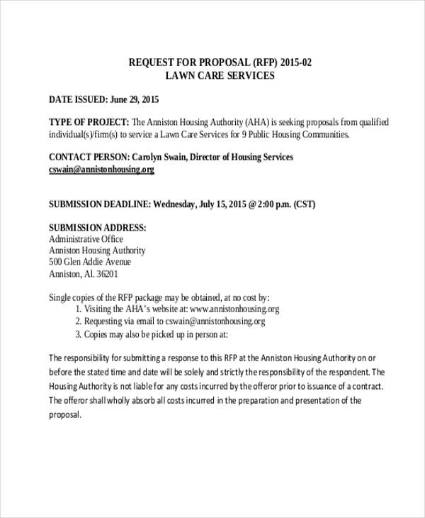 26 Service Proposal Samples Word PDF Pages