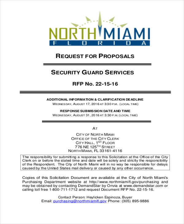 26+ Service Proposal Samples - Word, PDF, Pages