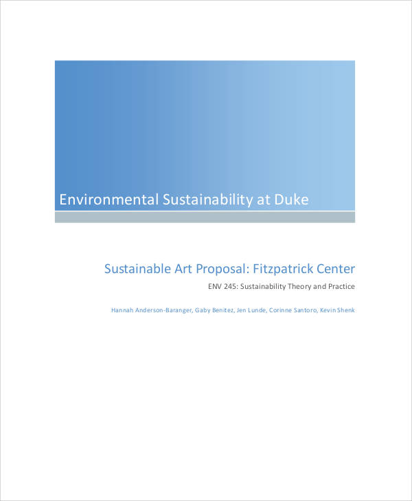 Art Proposal Template - 12+ Free Word, PDF Format Download