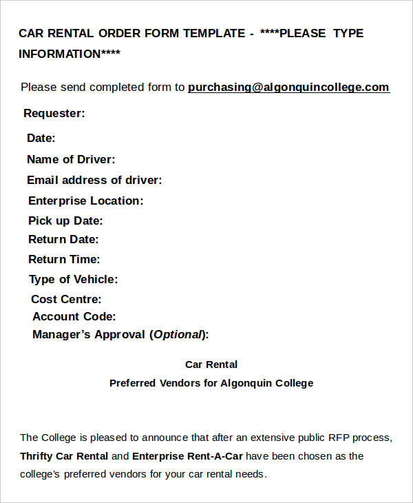 15+ Purchase Order Templates