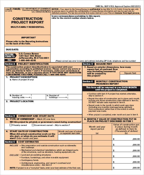 26+ Project Report Templates - Word, PDF, Docs