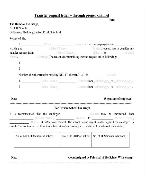 Free 96+ Request Letter Templates, PDF, Word, Apple Pages, Google Docs