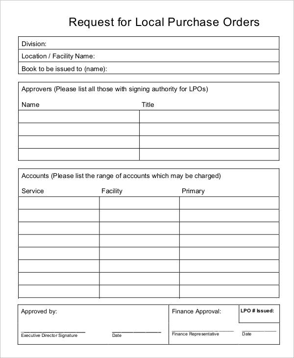 15+ Purchase Order Templates