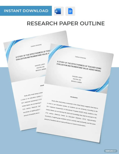 31+ Research Paper Templates in PDF | Word | Google Docs | Apple Pages