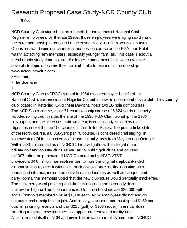 37+ Case Study Templates - Word, PDF, Pages