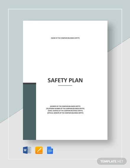 15 + Health and Safety Action Plan Templates - PDF, Google Docs, MS ...