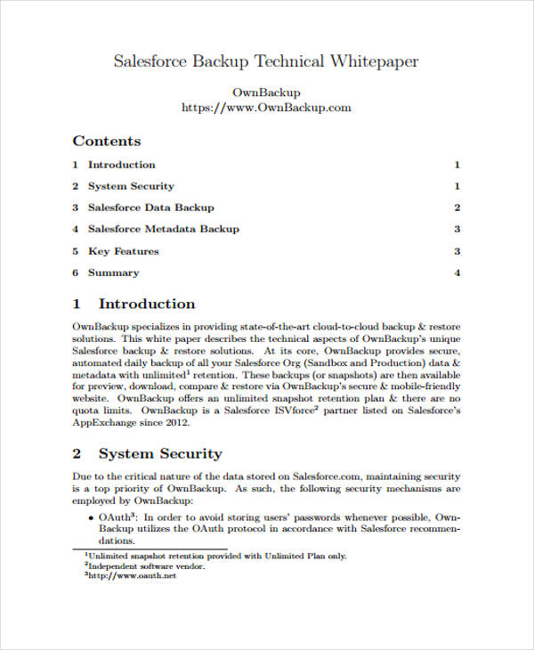 33+ White Paper Templates in PDF