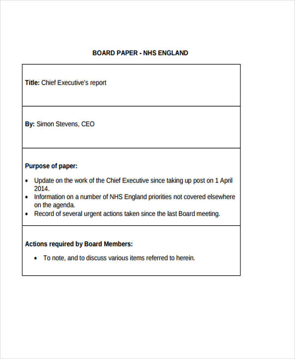 26+ Paper Format Templates -PDF