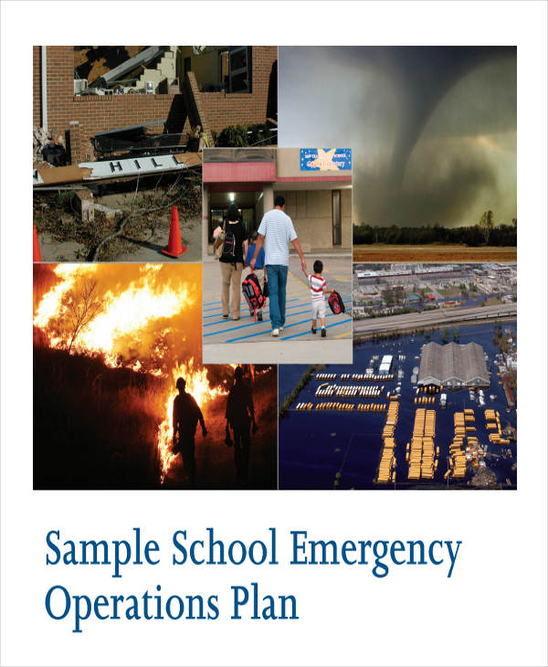 8 Emergency Operations Plan Templates Word PDF Apple Pages