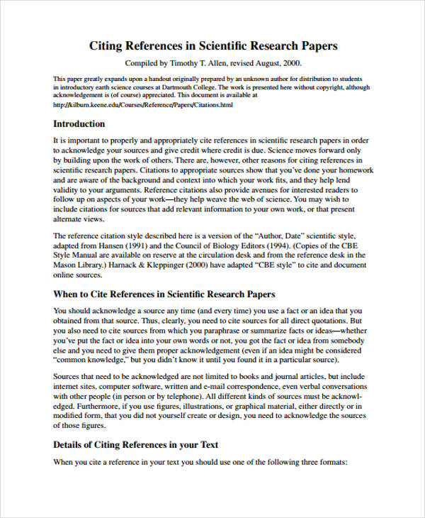 26 Paper Format Templates PDF