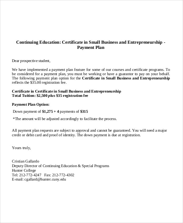 22+ Payment Plan Templates - Word, PDF
