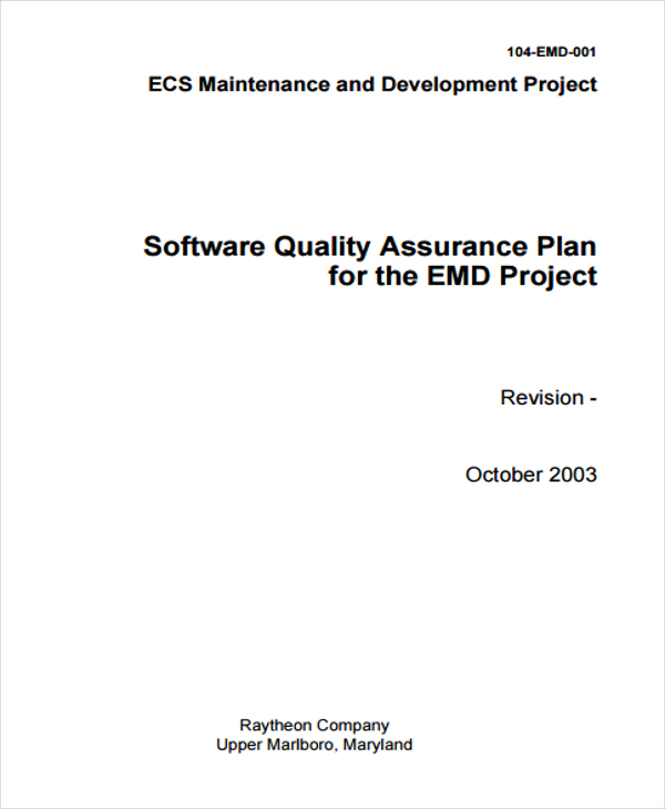 9+ Quality Management Plan Templates -Free PDF, Word Format Download