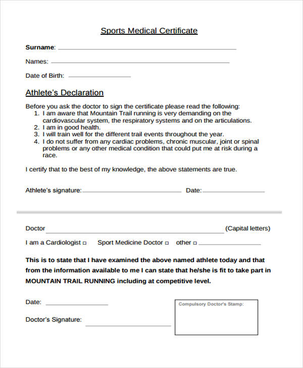 35+ Medical Certificate Templates in PDF