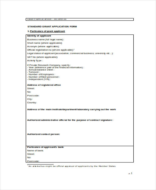 38 + Application Templates in Word | Google Docs | Apple Pages | PDF