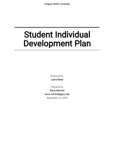 23+ Individual Development Plan Templates -Free Sample, Example Format ...