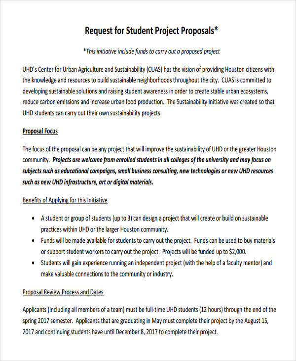 67+ Proposal Examples - Pdf, Doc
