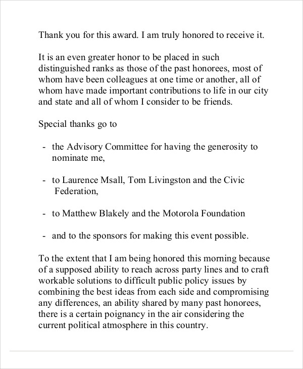 45 Free Service Letters