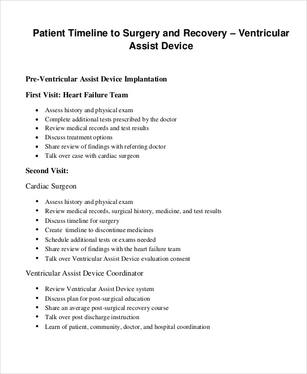 10+ Medical Timeline Templates - Free Samples, Examples, Format Download