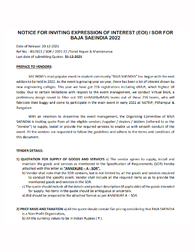 11+ Maintenance Notice Templates - Free Sample, Example Format Download