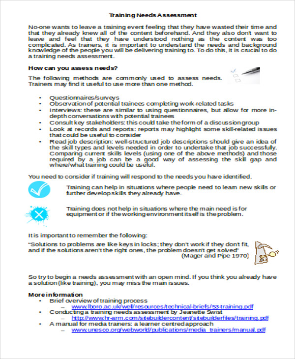47+ Assessment Templates in Word, Pages, Docs, PDF