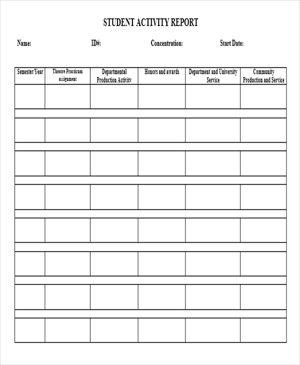 29+ Weekly Report Templates in Word