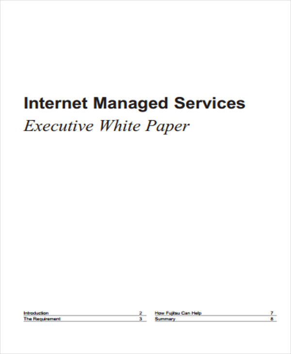 38+ White Paper Examples in MS Word | Google Docs | Apple Pages | PDF