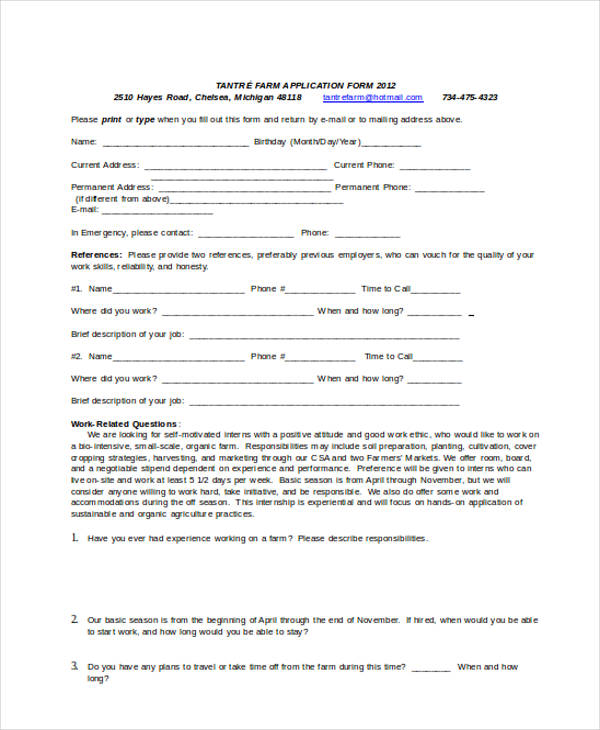 33+ Job Application Templates