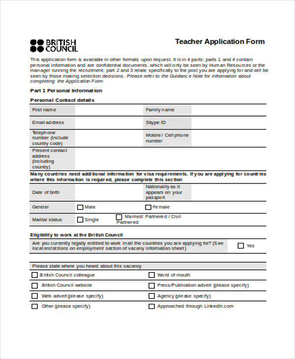 33+ Job Application Templates